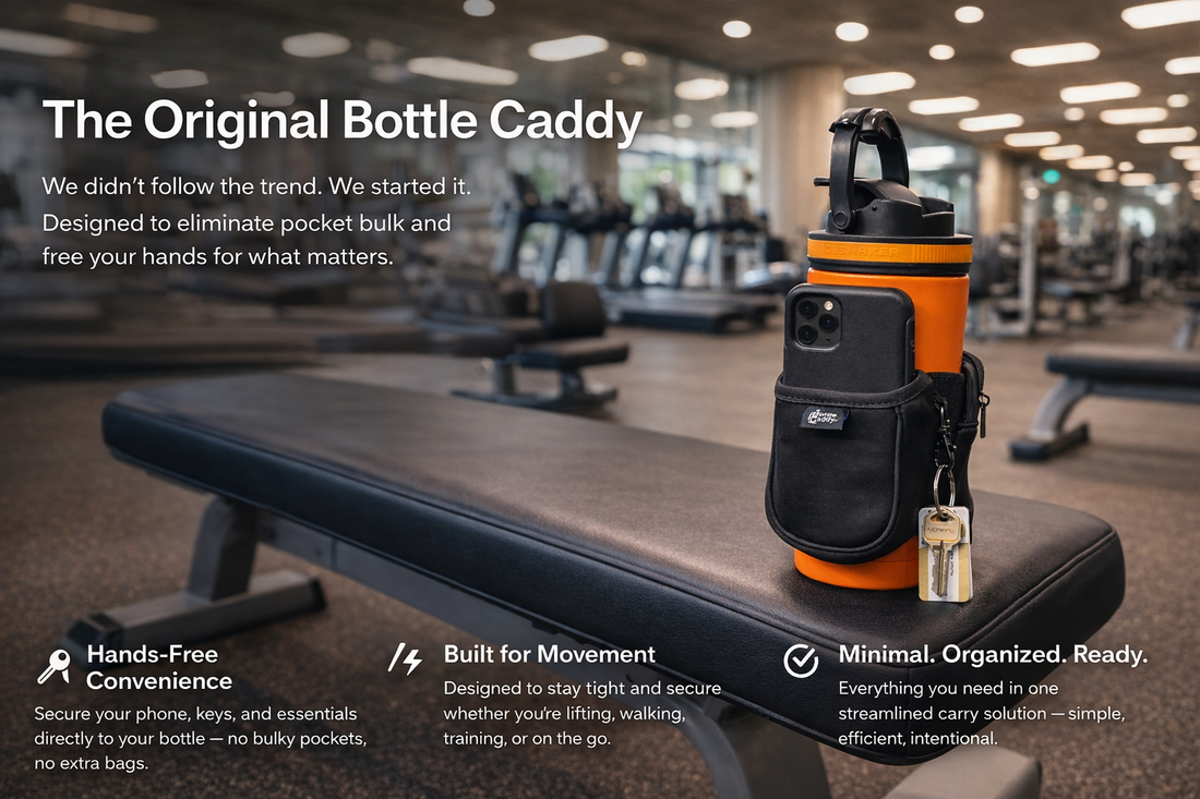 Bottle Caddy™ - the Original personal storage for your water bottle
